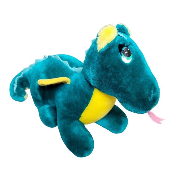 Dakin | Toys | Vintage 987 Dakin Fun Farm Green Puff The Magic Dragon ...